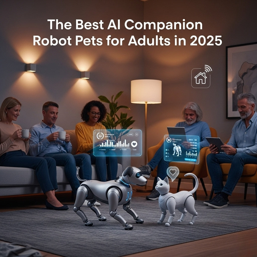 The Best AI Companion Robot Pets for Adults in 2025