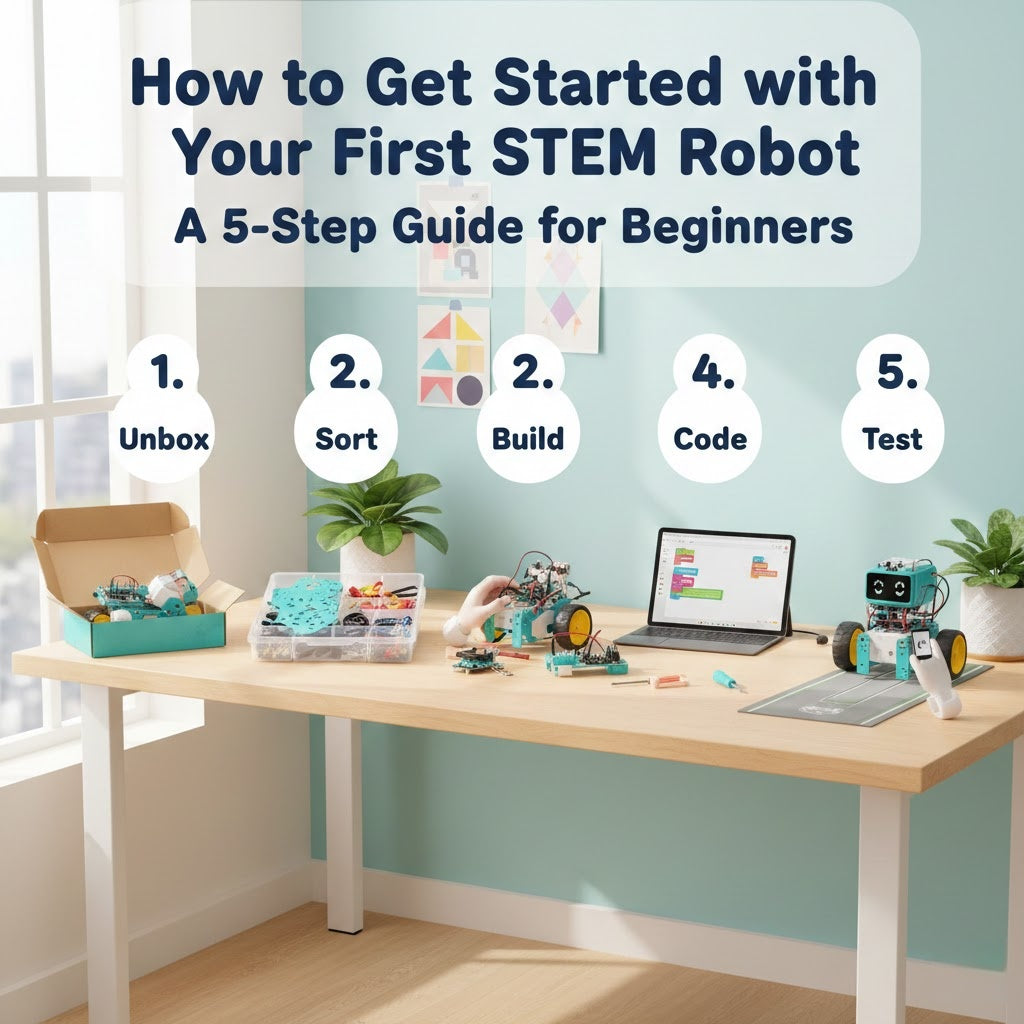 How to Get Started with Your First STEM Robot: A 5-Step Guide for Begi