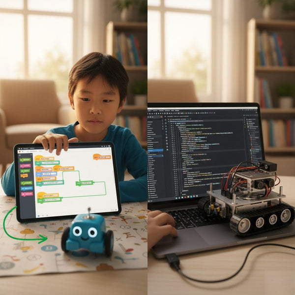 Block-Based Coding vs. Python: Which STEM Robot Platform is Best for Y