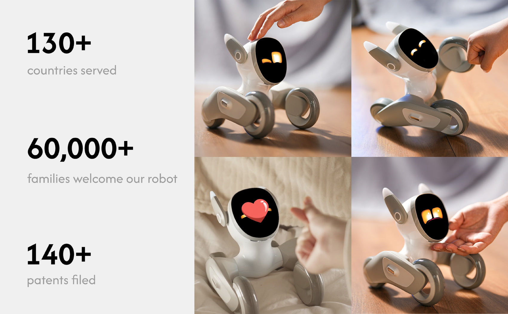 Loona Realistic Emo Robot Pet Dog - Your Smart AI Companion Robot ...