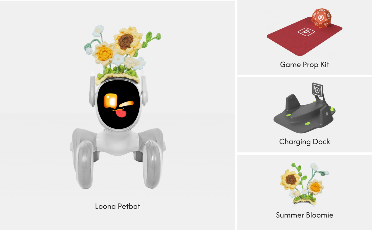 Loona Realistic Robot Dog Your Smart AI Companion Robot - KEYi Robot ...