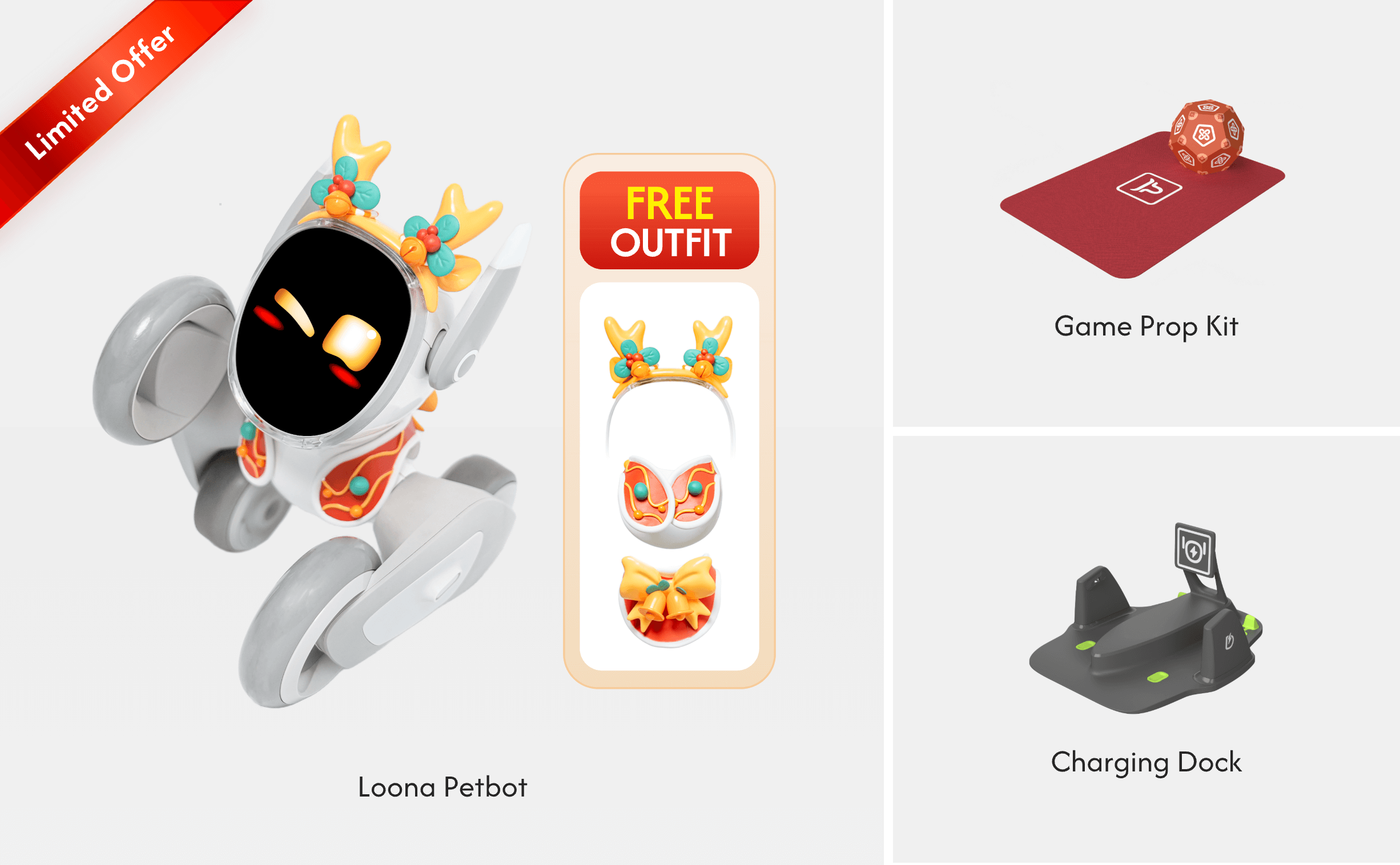 Loona Realistic Emo Robot Pet Dog - Your Smart AI Companion Robot ...