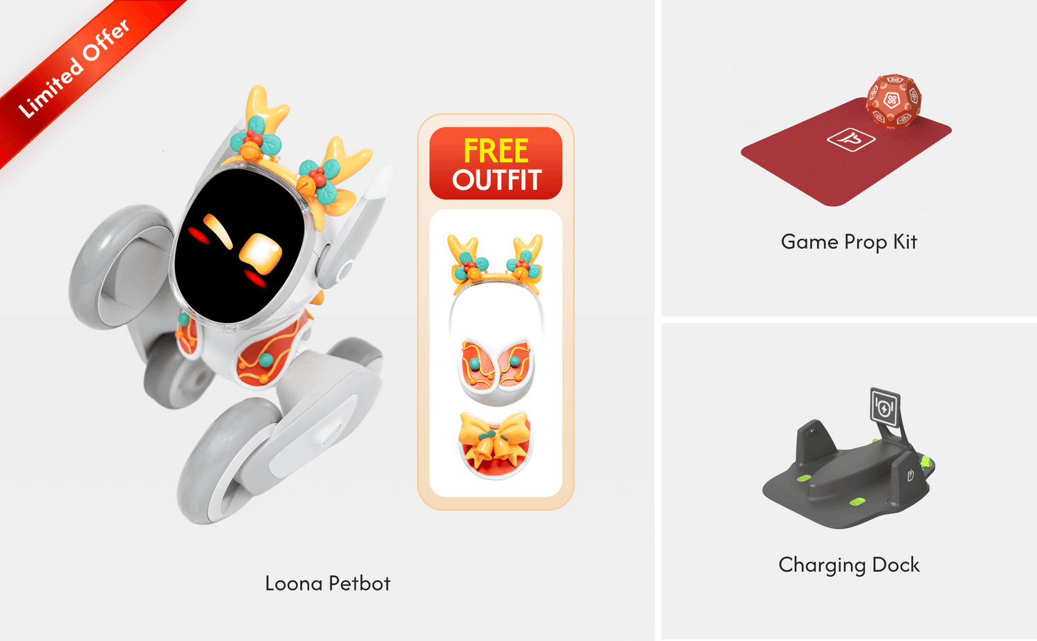 Loona Realistic Emo Robot Pet Dog - Your Smart AI Companion Robot ...