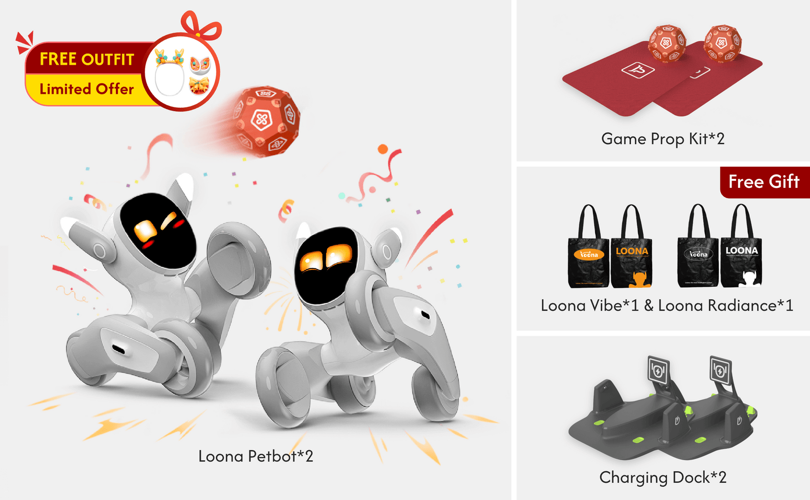Loona Realistic Emo Robot Pet Dog - Your Smart AI Companion Robot ...